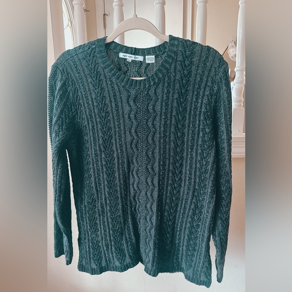 eight eight eight | Sweaters | Vintage Style Cable Knit Sweater By ...